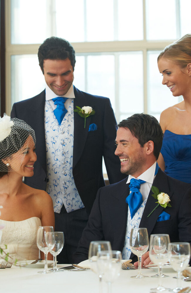 Peter Posh Wedgewood Men's Wedding Suit Hire - Limelight Occasions